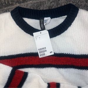H&M | Sweaters | Hm Stripe Sweater | Poshmark